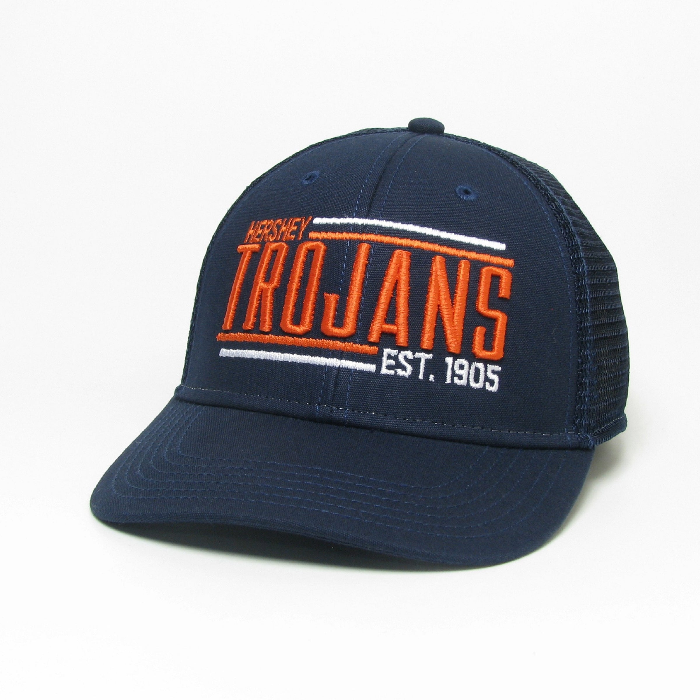 Navy Trojan Lo-Pro Snapback